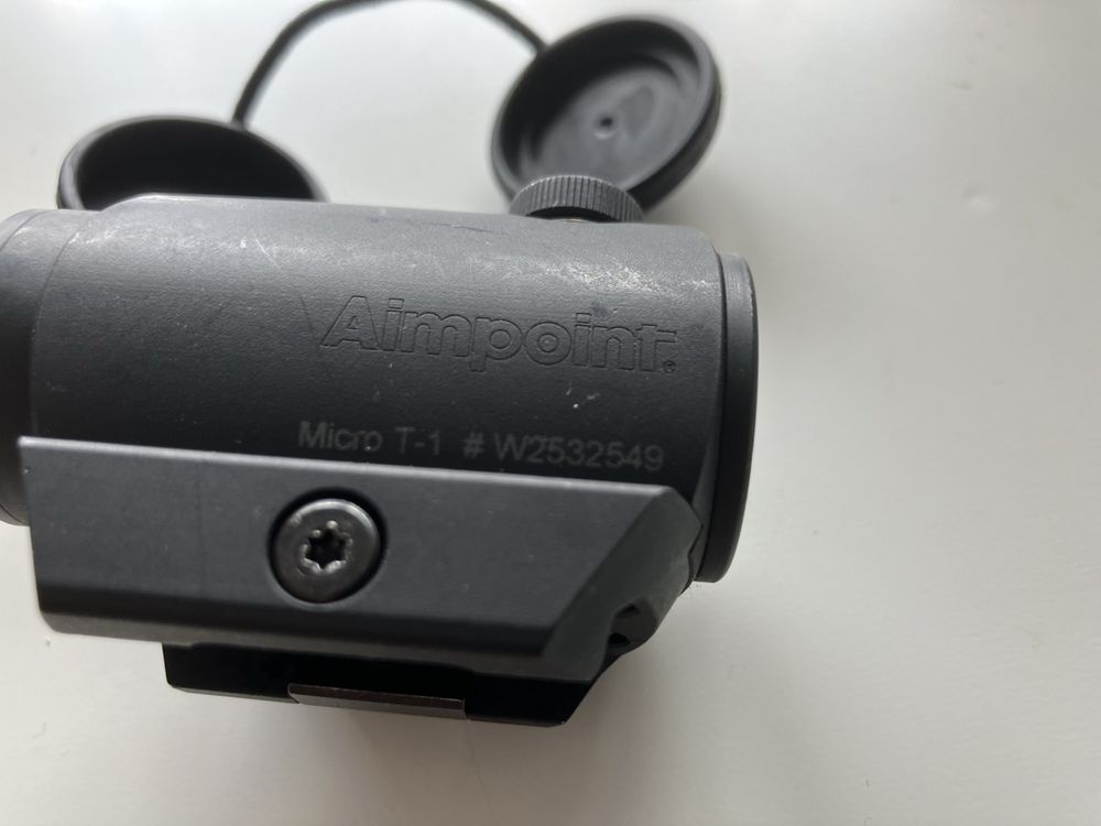 Original Aimpoint Micro T-1 Rotpunktvisier Red Dot Picatinny (Gebraucht ...