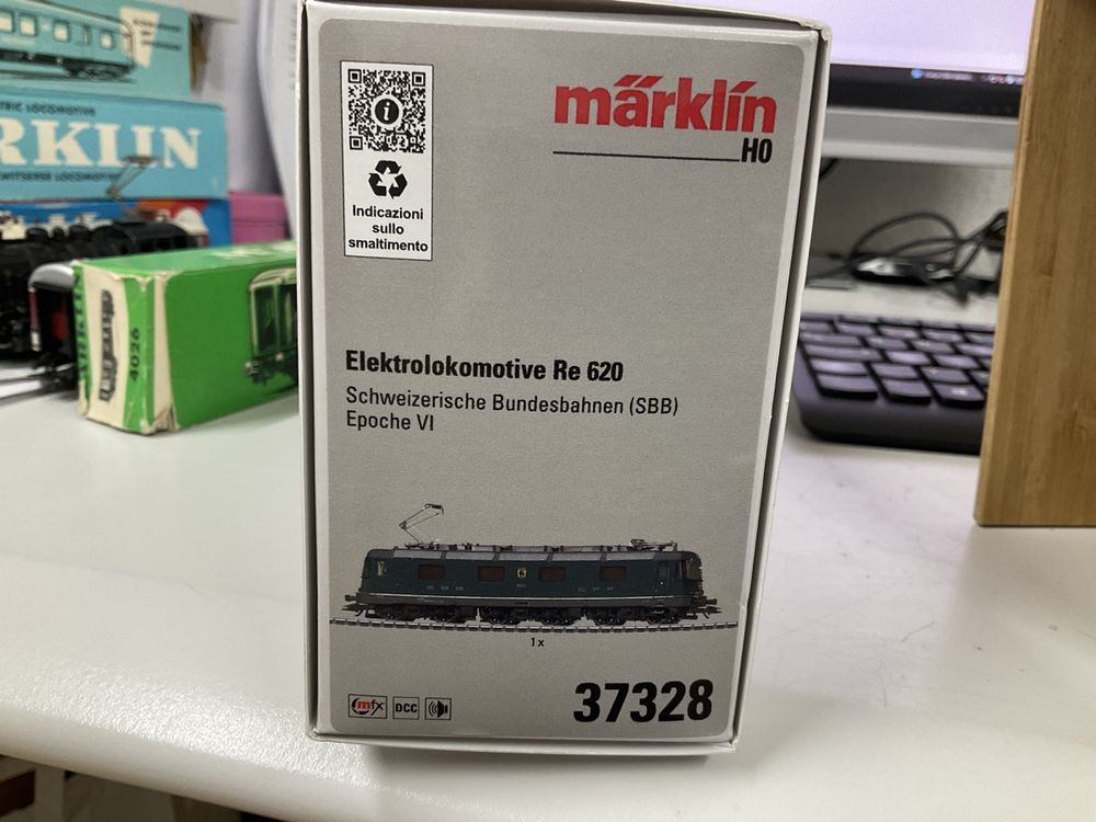 Märklin 37328 Re 620 SBB Epoche VI, NEU, mfx,Sound, OVP (Neu und ...