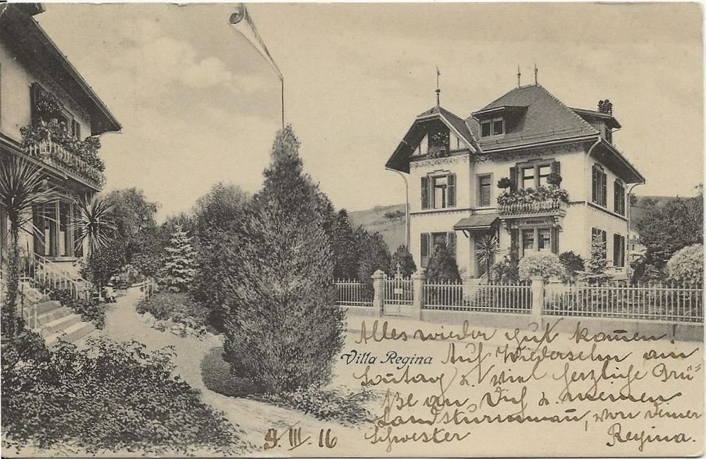 Willisau LU Villa Regina Private AK 1917 sehr gut erhalten (Neu (gemäss ...