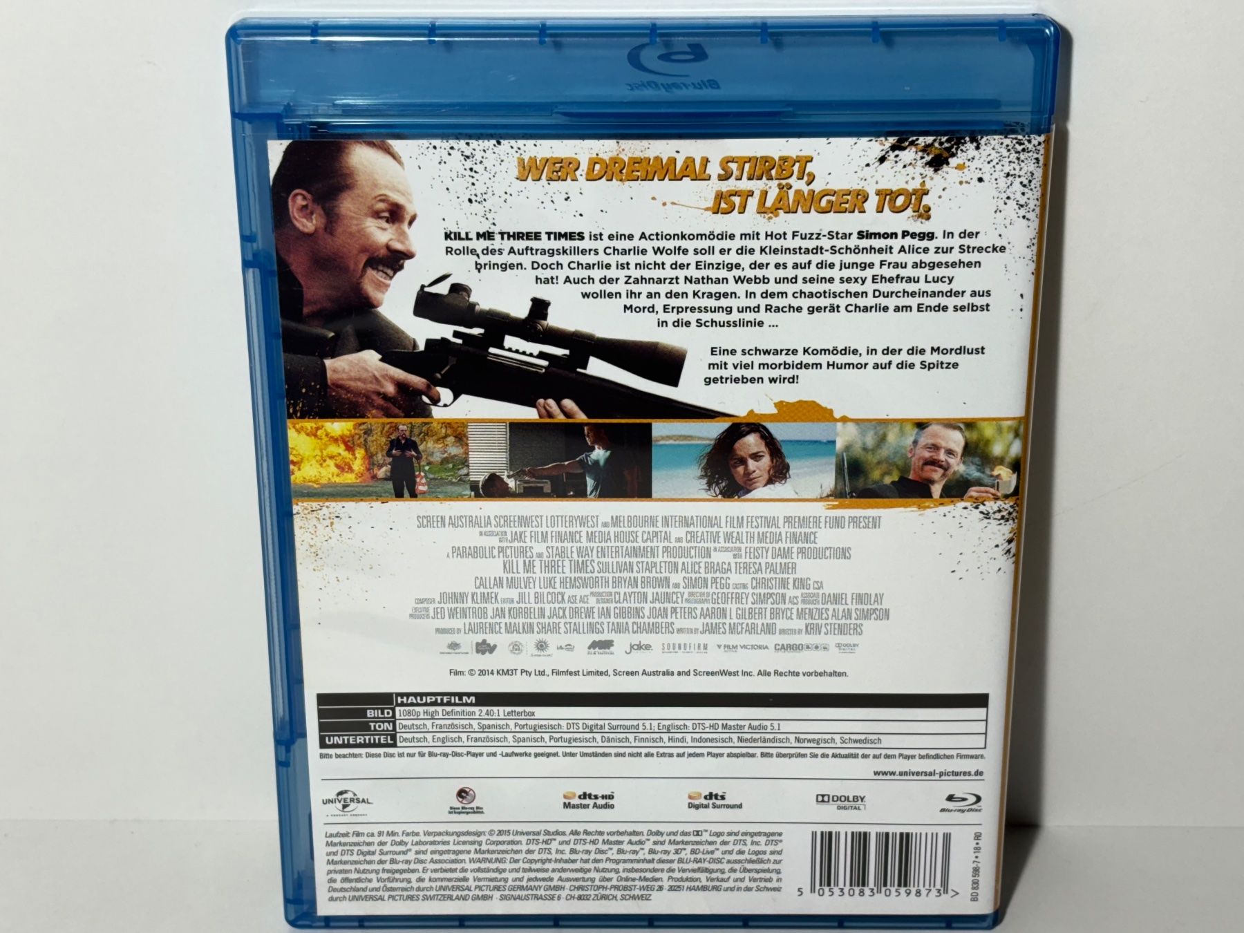 Kill Me Three Times - Man stirbt nur dreimal Blu Ray (Gebraucht) in Wilderswil für CHF 5.9 – mit ...