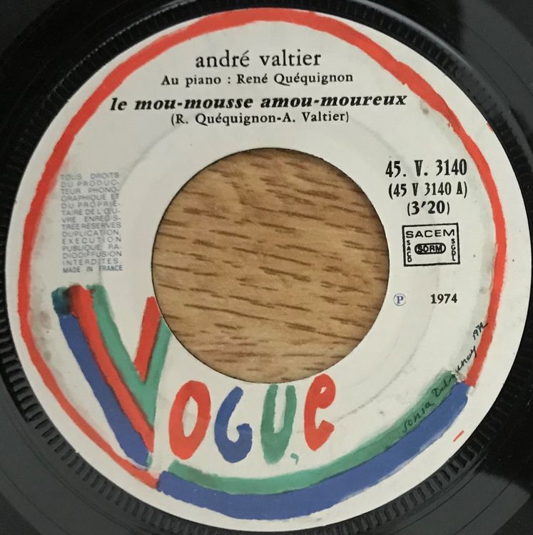 ANDRÉ VALTIER - LE MOU-MOUSSE AMOU-MOUREUX | Kaufen auf Ricardo