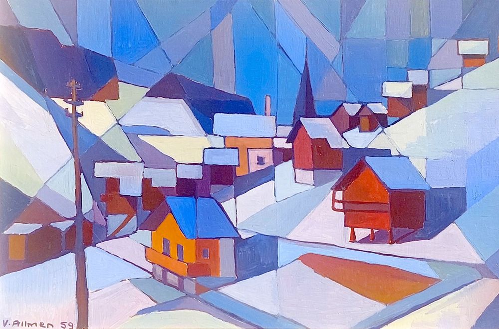 Tableau daté de 1959 - Von Allmen (Gebraucht) in Montmelon für CHF 250 ...