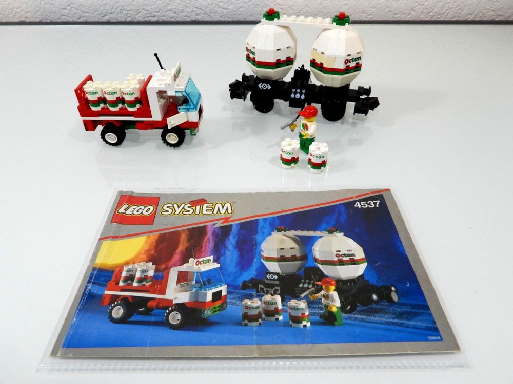 LEGO EISENBAHN 4537 OCTAN TWIN TANK EISENBAHN WAGON (Gebraucht) in ...