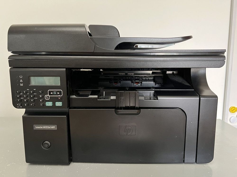 Multifunktionsgerät s/w HP LaserJet M1212nf MFP (Gebraucht) in ...