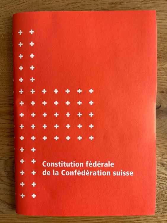 Constitution fédérale de la Conféderation suisse (2024) (Neuf (Voir ...