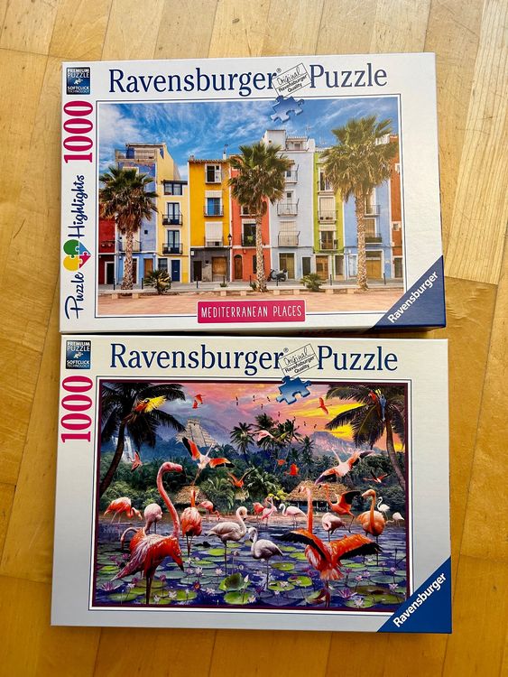 2 Ravensburger Puzzles 1000 Teile | Kaufen auf Ricardo