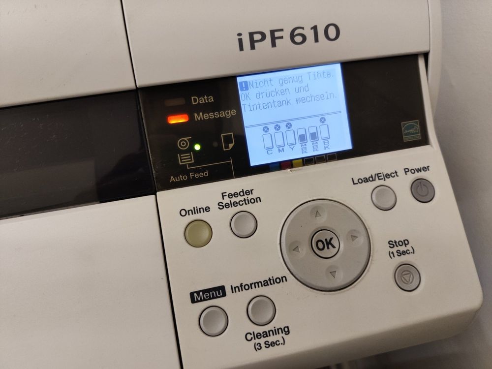 Plotter Canon iPF610 imagePROGRAF (Gebraucht) in Einsiedeln für CHF 1 ...