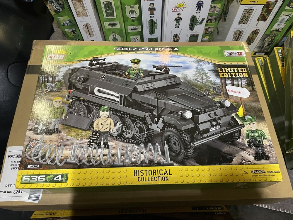 Cobi 2551 Sd.Kfz. 251/1 Ausf. A - Limitierte Auflage (Neu und ...