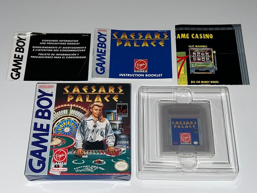 Nintendo Game Boy Classic (GB) Spiel - Caesars Palace (OVP) (Gebraucht ...