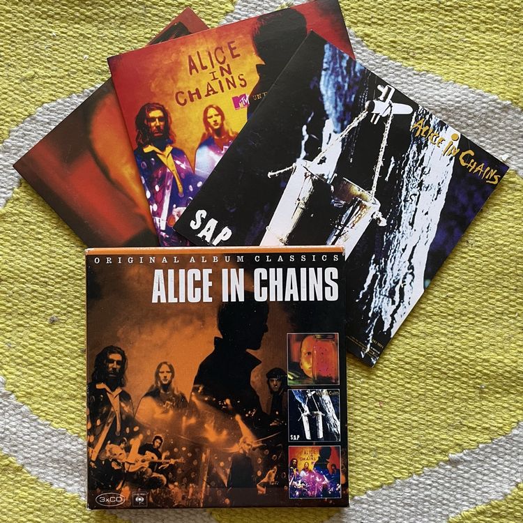 ALICE IN CHAINS-3CD BOX SET ORIGINAL ALBUM CLASSICS (DIGIPA) (Gebraucht ...