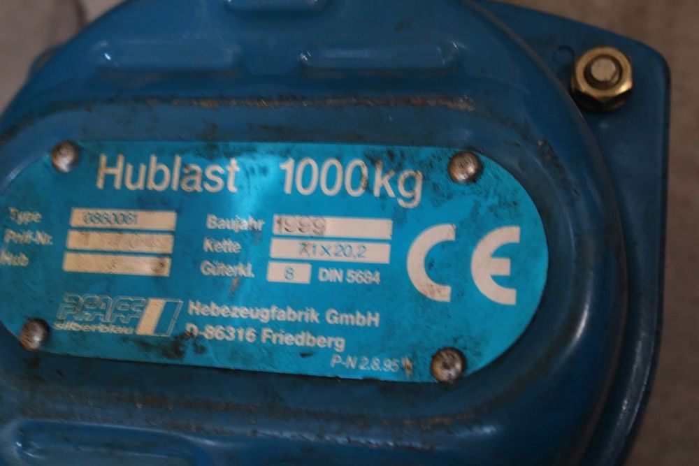 Pfaff Silberblau Kettenzug 1t (Gebraucht) in Buch für CHF 41 – nur ...