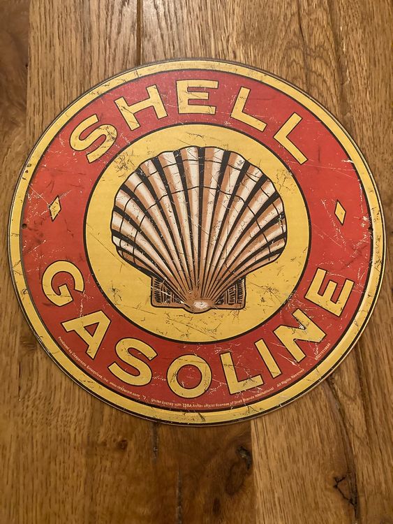 Schönes Retro Shell Schild (Neu und originalverpackt) in Bremgarten AG für CHF 12.9 – mit ...