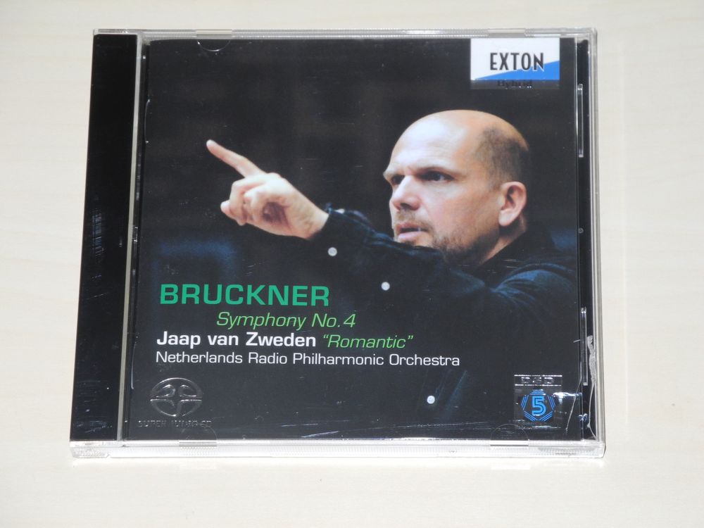 BRUCKNER: SINFONIE NR 4 - VAN ZWEDEN - EXTON - SACD - JAPAN (Neu ...