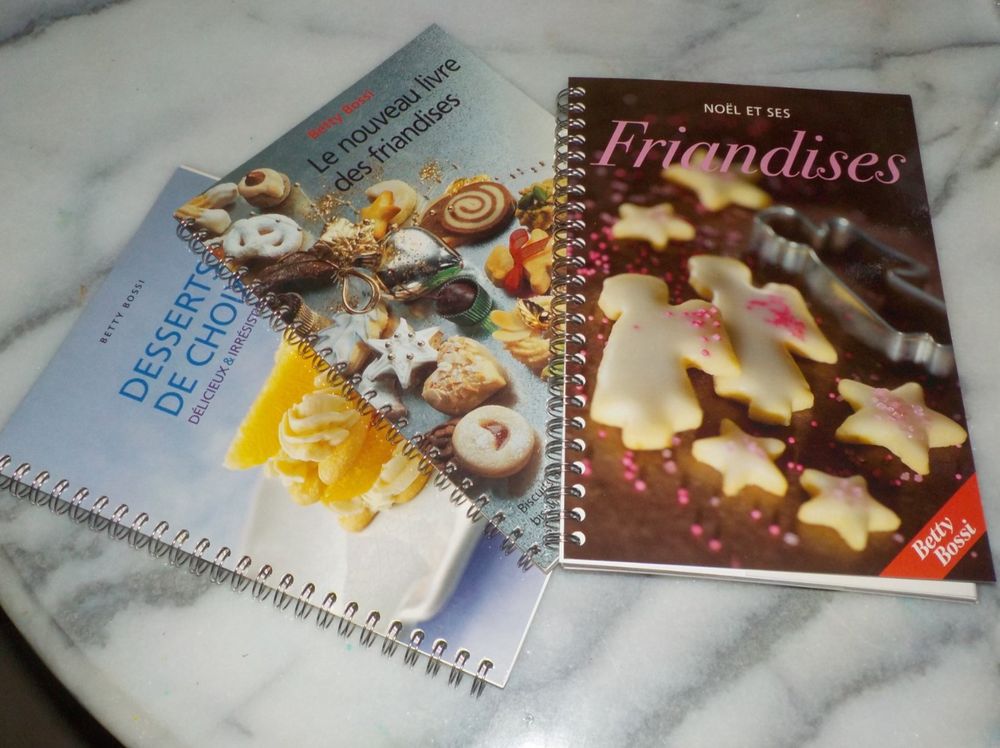3 livres de recettes de desserts et friandises Betty Bossi (D'occasion ...
