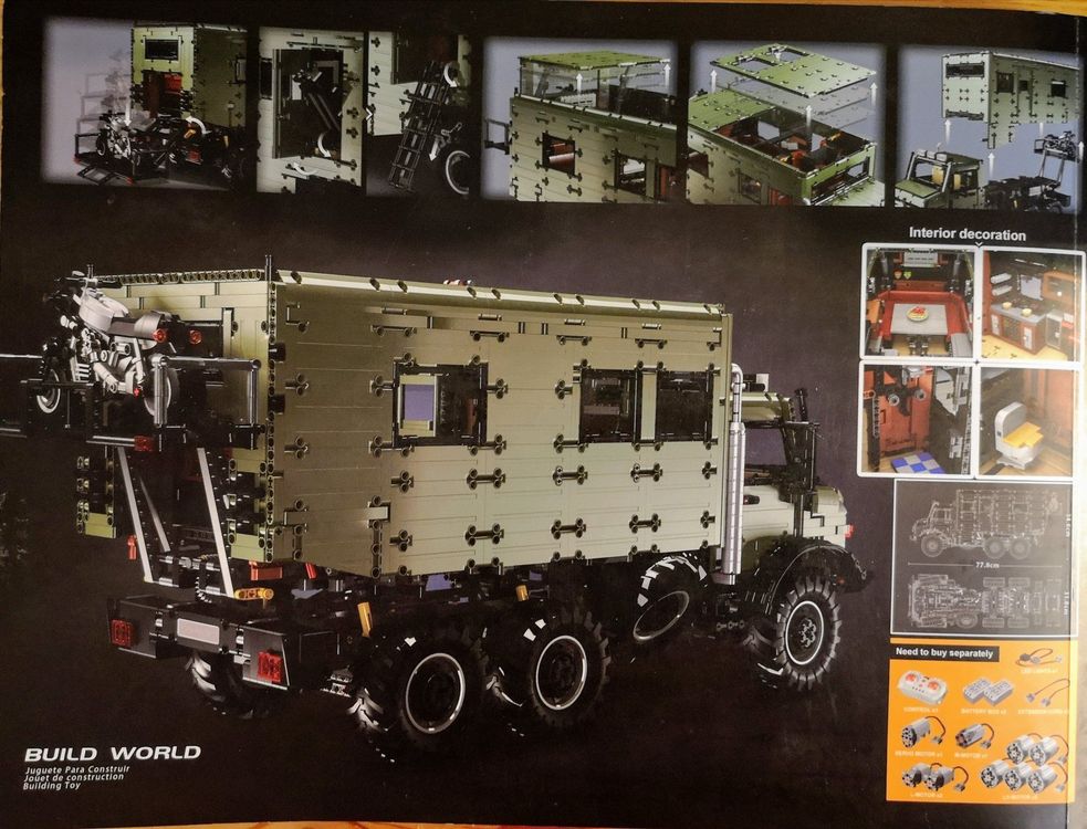 TECHNICIAN LE-J907 Unimog Wohnmobil (Gebraucht) in Zürich für CHF 180 ...