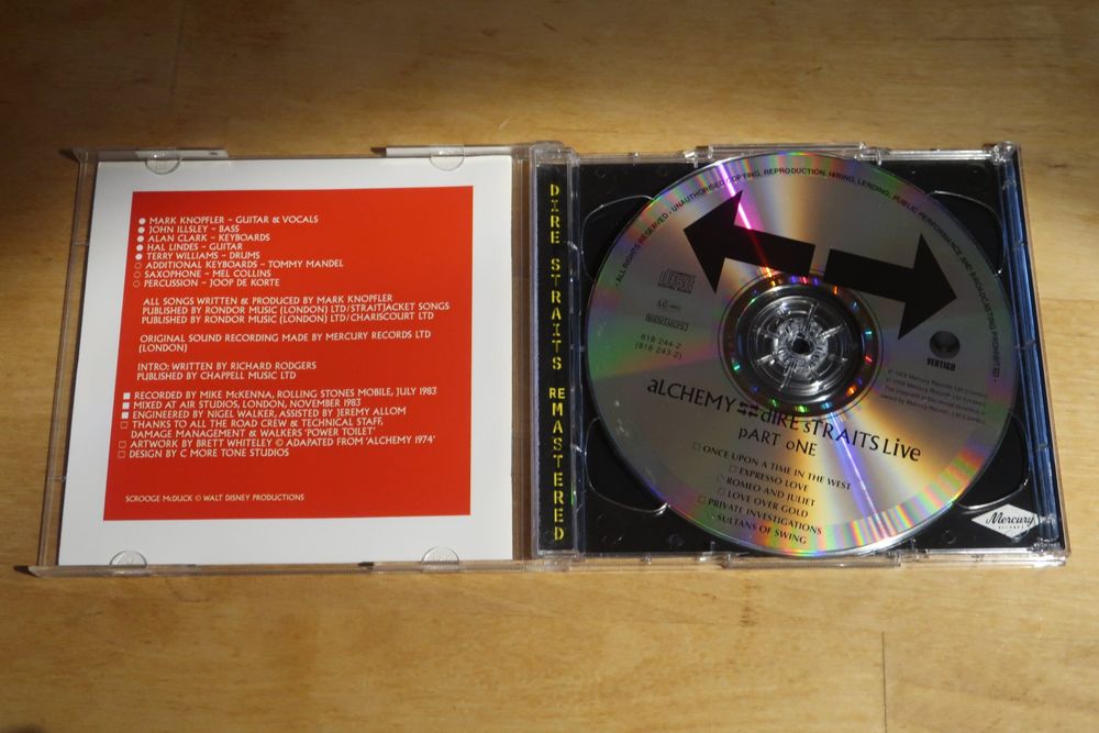 DIRE STRAITS - ALCHEMY LIVE - 2x CD | Kaufen auf Ricardo