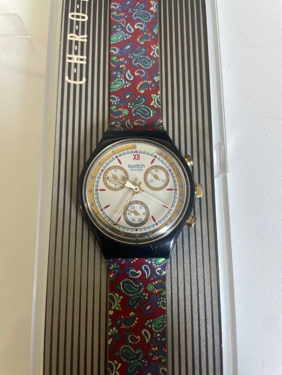 Swatch Armbanduhr Chrono Vintage 90er - ungetragen (Neu und originalverpackt) in Volketswil für ...