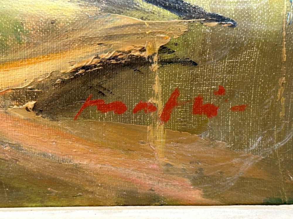 Walter MAFLI (1915-2017) Peinture sur toile signée | Kaufen auf Ricardo