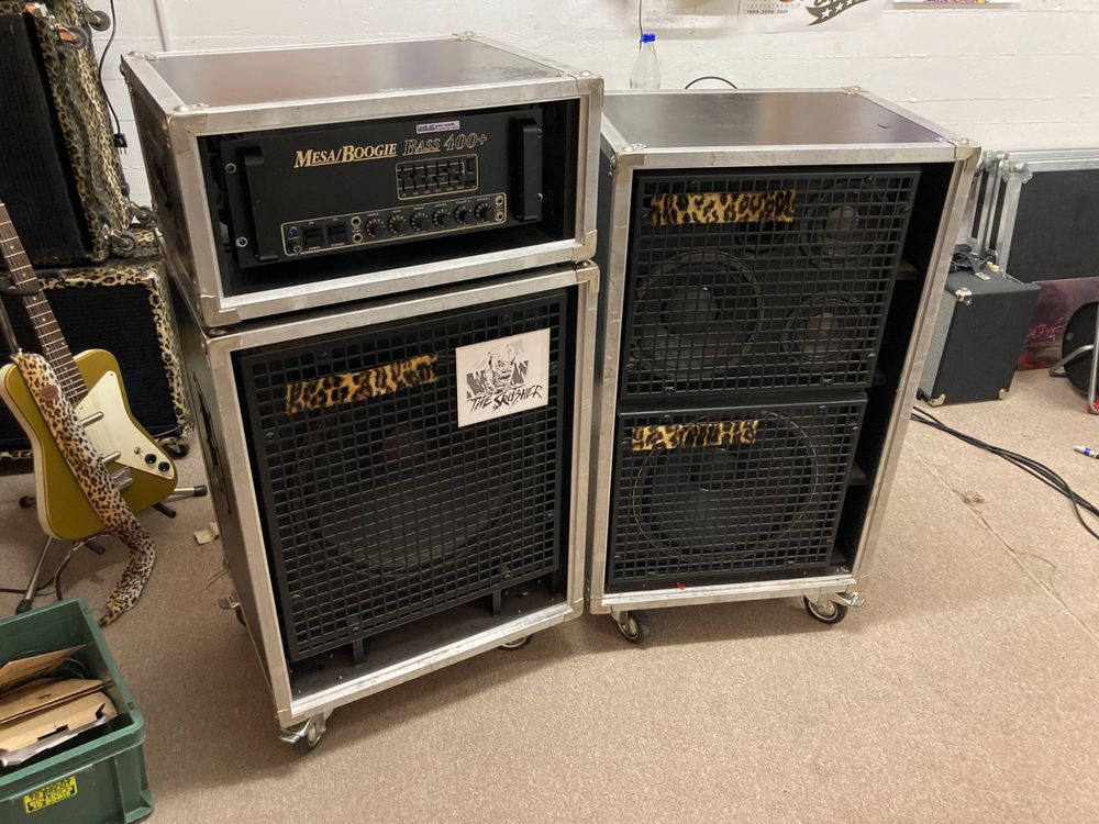 SALE SALE Mesa Boogie Bass 400+ Full Rig 2 Cabs Road Ready (Gebraucht ...