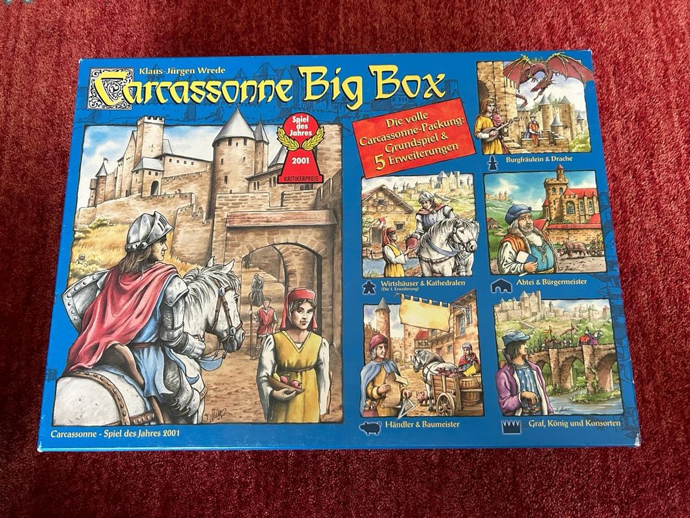 Carcassonne Big Box + Erweiterungen (Gebraucht) in Uster für CHF 68.5 ...