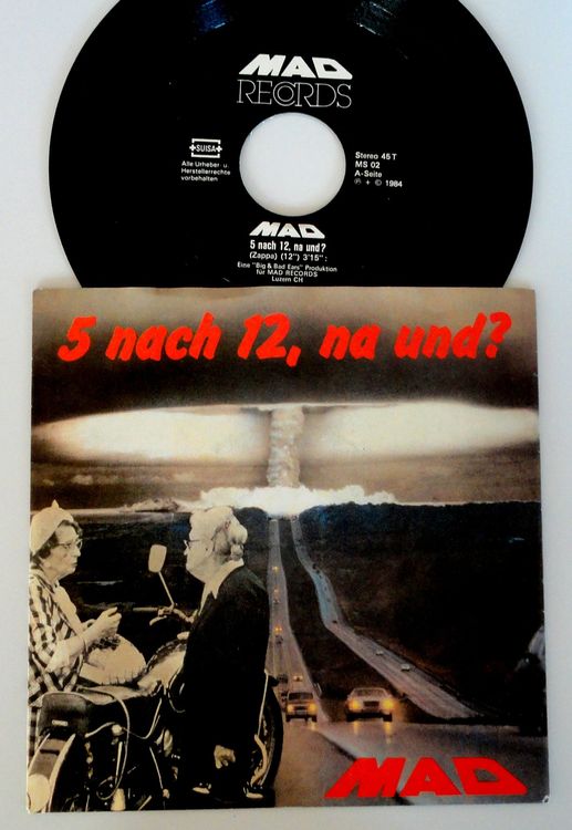 SI MAD 5 nach 12, na und? SWISS KULT ROCK 1984 | Kaufen auf Ricardo