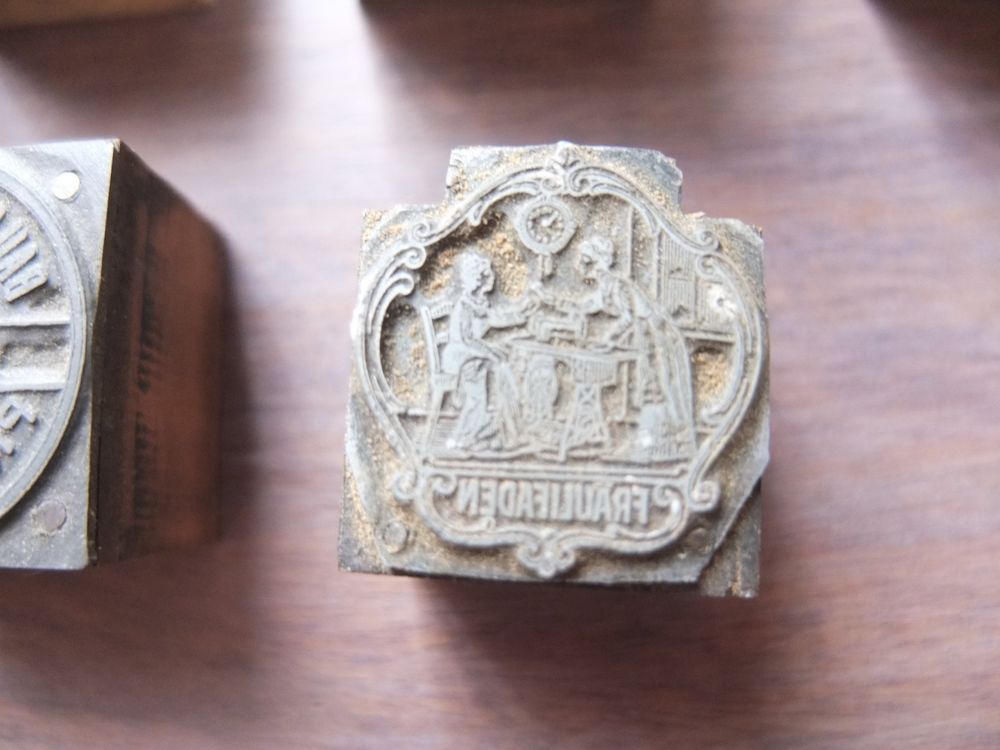 antike Stempel Druckstempel versch. Motive 7 Stk (D'occasion) à St ...