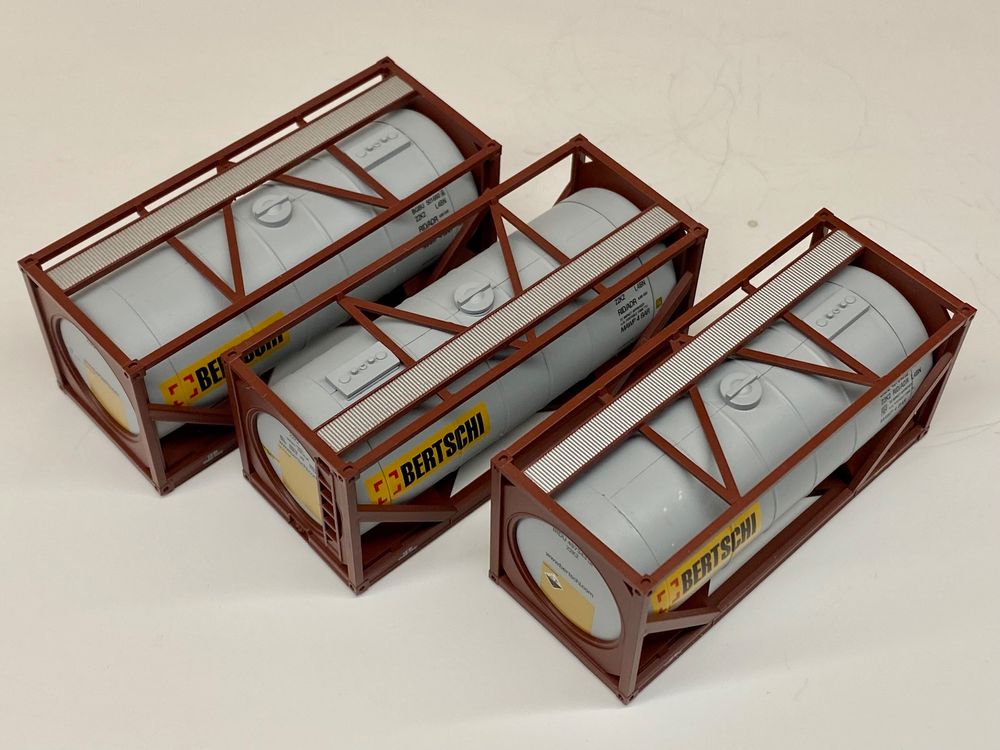 Märklin 47097 (H0 GS) HUPAC Container-Tragwagen „BERTSCHI“ (Gebraucht ...