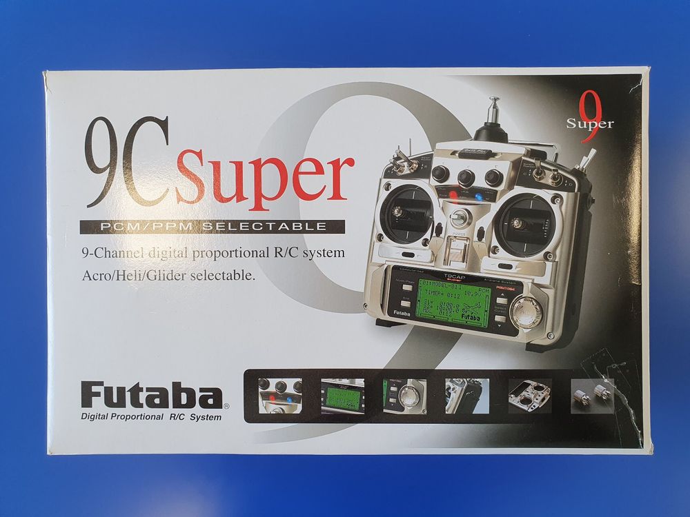Futaba 9C Super PCM / PPM mit Empfänger und Ladegerät (Gebraucht) in ...