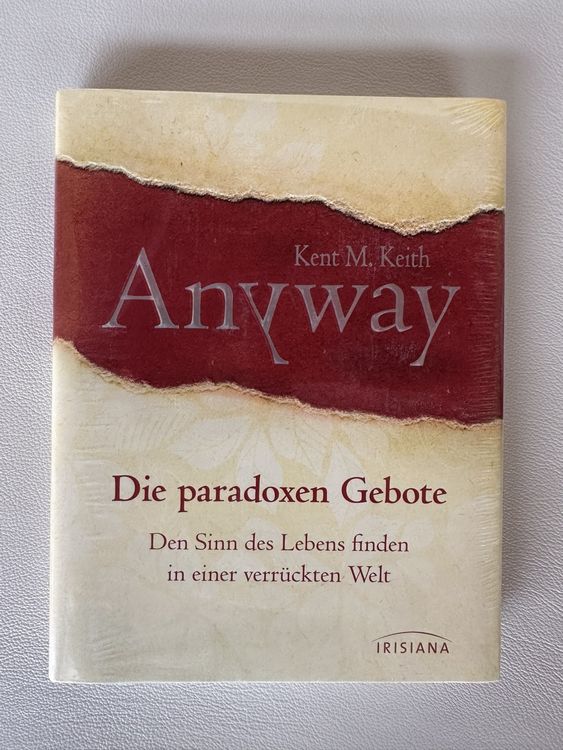 Anyway - Die paradoxen Gebote - Kent M. Keith (Neu und originalverpackt ...