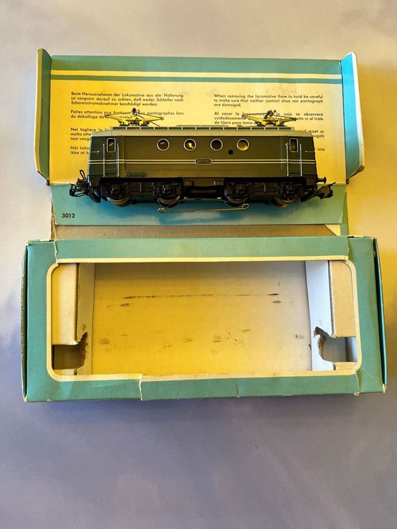 Elektrische Scnellzugslokomotive Märklin 3012 OVP analog (Gebraucht) in ...