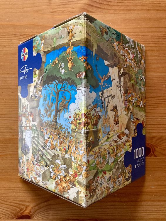 Rarität: Giuseppe Calligaro-Puzzle 1000 „Satyrs“ (Heye) (Gebraucht) in ...