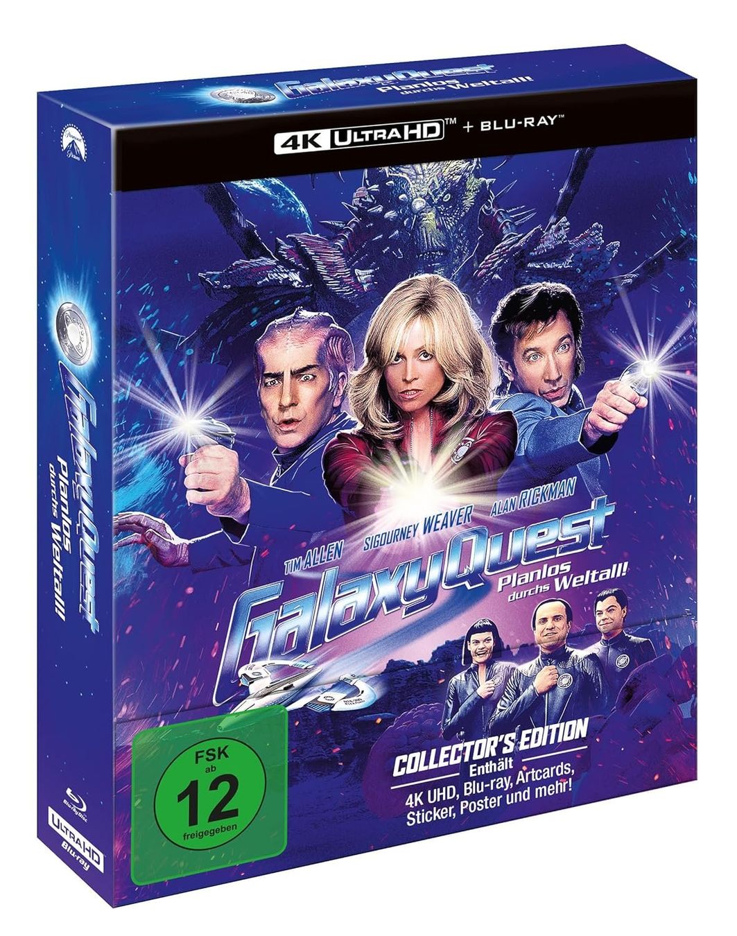 Blu - ray Galaxy Quest - Steelbook 4K + Blu-ray (Neu und ...