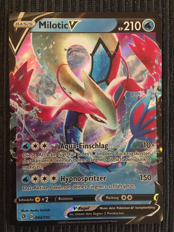 Pokemon Milotic V Clash der Rebellen DE (Neu (gemäss Beschreibung)) in ...