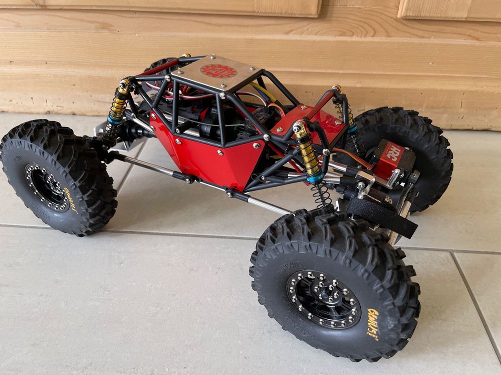 Gmade Crawler R1 Rock Buggy mit Motor, Servo, Regler (Gebraucht) in ...