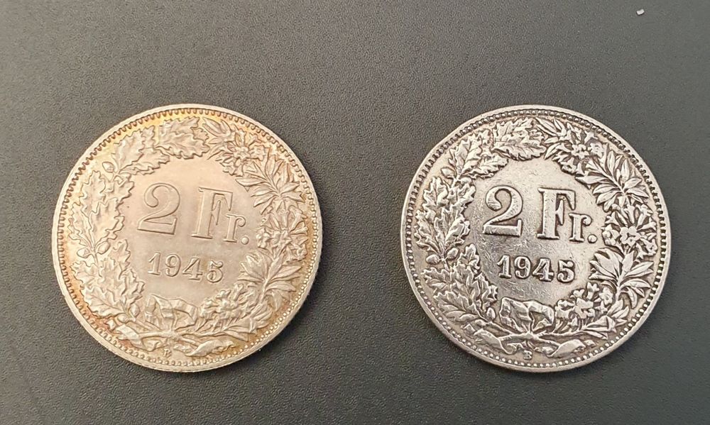 2 x 2 Franken 1945 | Kaufen auf Ricardo