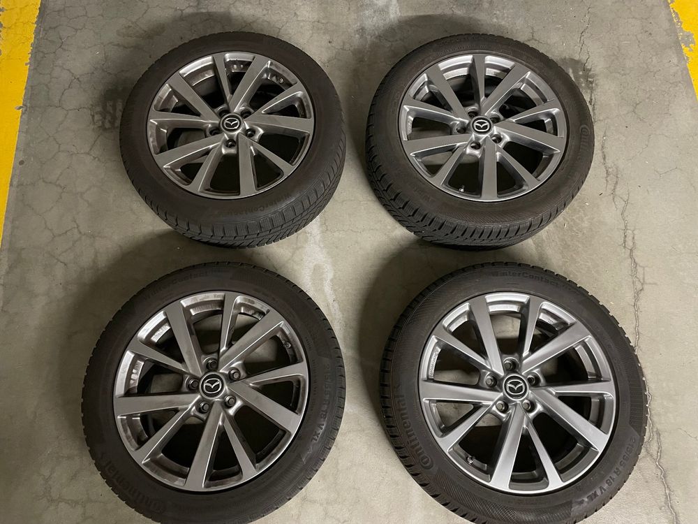 Mazda CX-30 Felgen 18 Zoll mit Winterreifen von Continental (Gebraucht ...