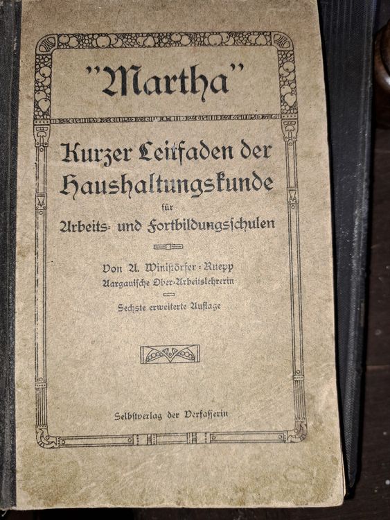 Buch antik Martha 1900 (Gebraucht) in Kölliken für CHF 20 – mit Lieferung auf Ricardo kaufen