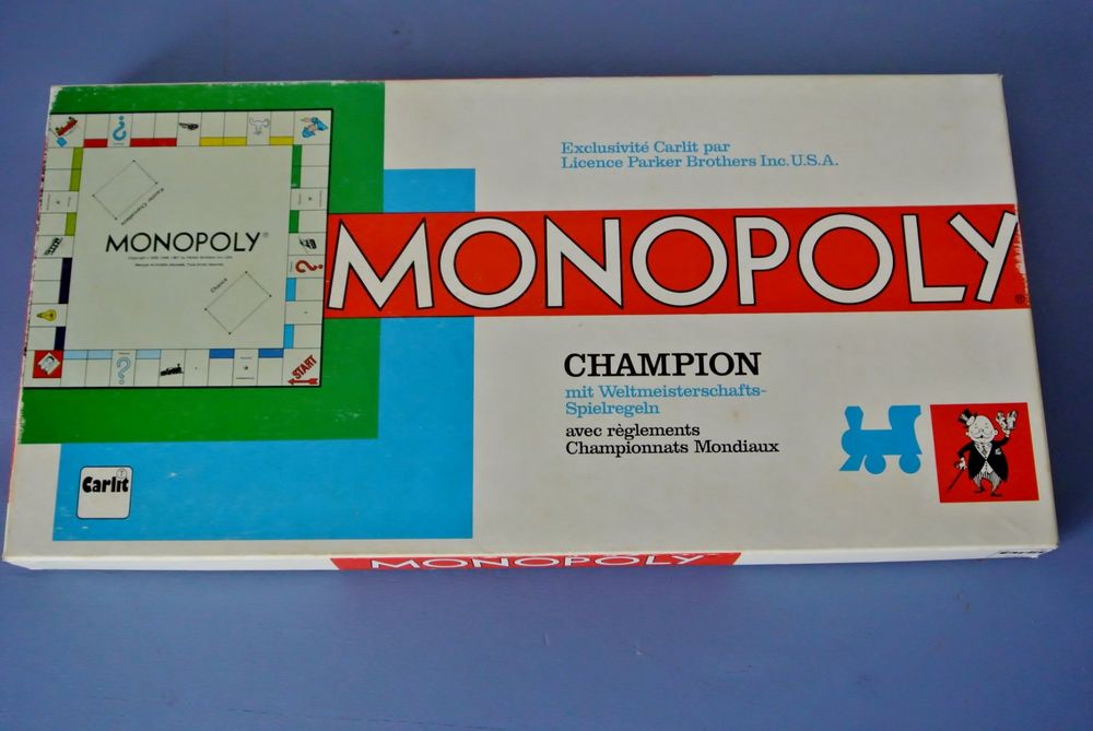MONOPOLY CHAMPION # 1001 von Carlit Schweiz von 1961 (Gebraucht) in ...