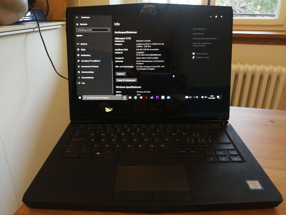 Alienware 13 R3 Gaming Laptop (Gebraucht) in Bern für CHF 389 – mit ...