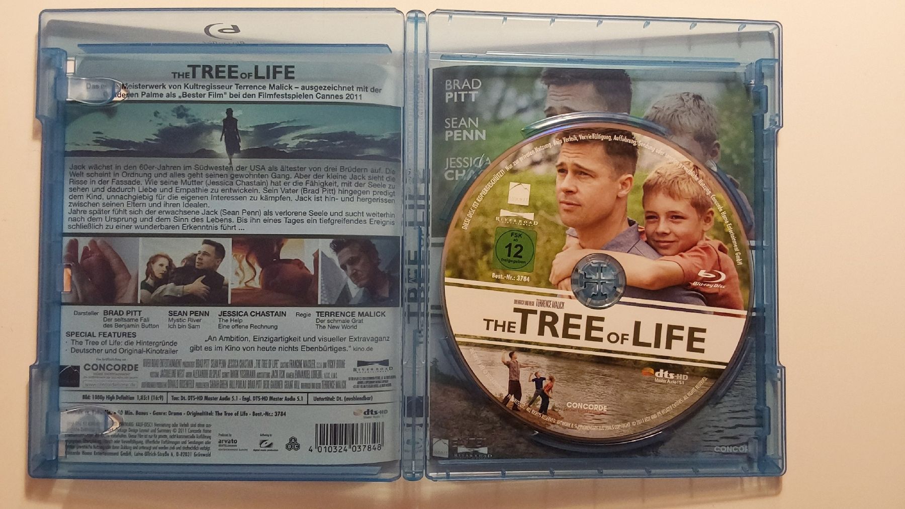 The Tree of Life - Blu-ray mit Brad Pitt & Sean Penn (Gebraucht) in ...