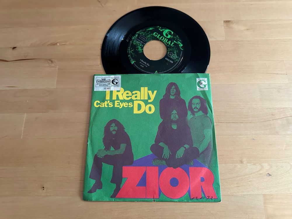 ZIOR rare Kult Single I really do Rock 70's Top Cat's eyes (Gebraucht ...
