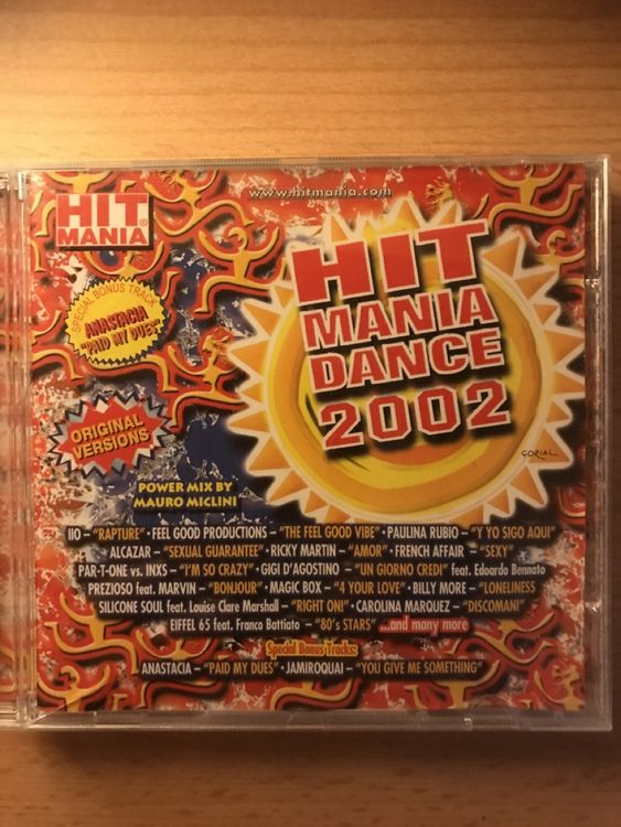 Hit Mania Dance 2002 CD - Sommerhits (Gebraucht) in Giswil für CHF 10 ...
