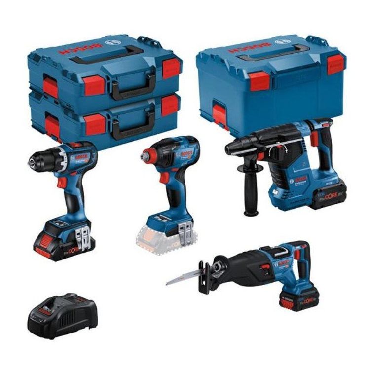 Bosch 18V Profi Set SHK (GSR;GDX;GBH;GSA) Combo Kit (Neu und ...