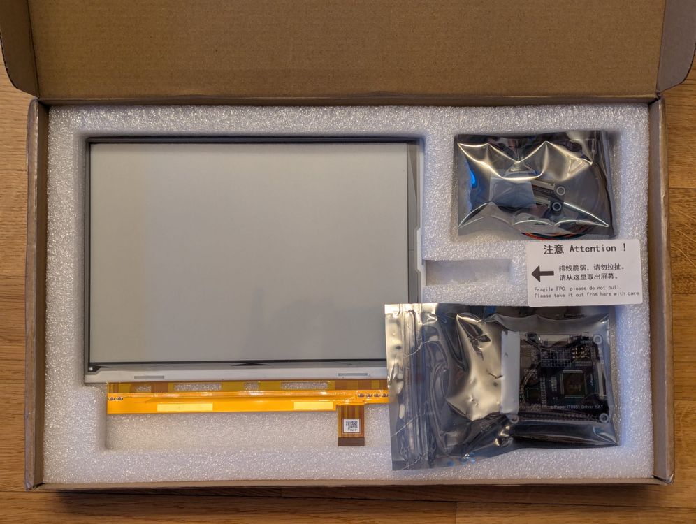 E-Ink Display 1200x825 9.7inch mit Raspberry Pi Zero | Kaufen auf Ricardo