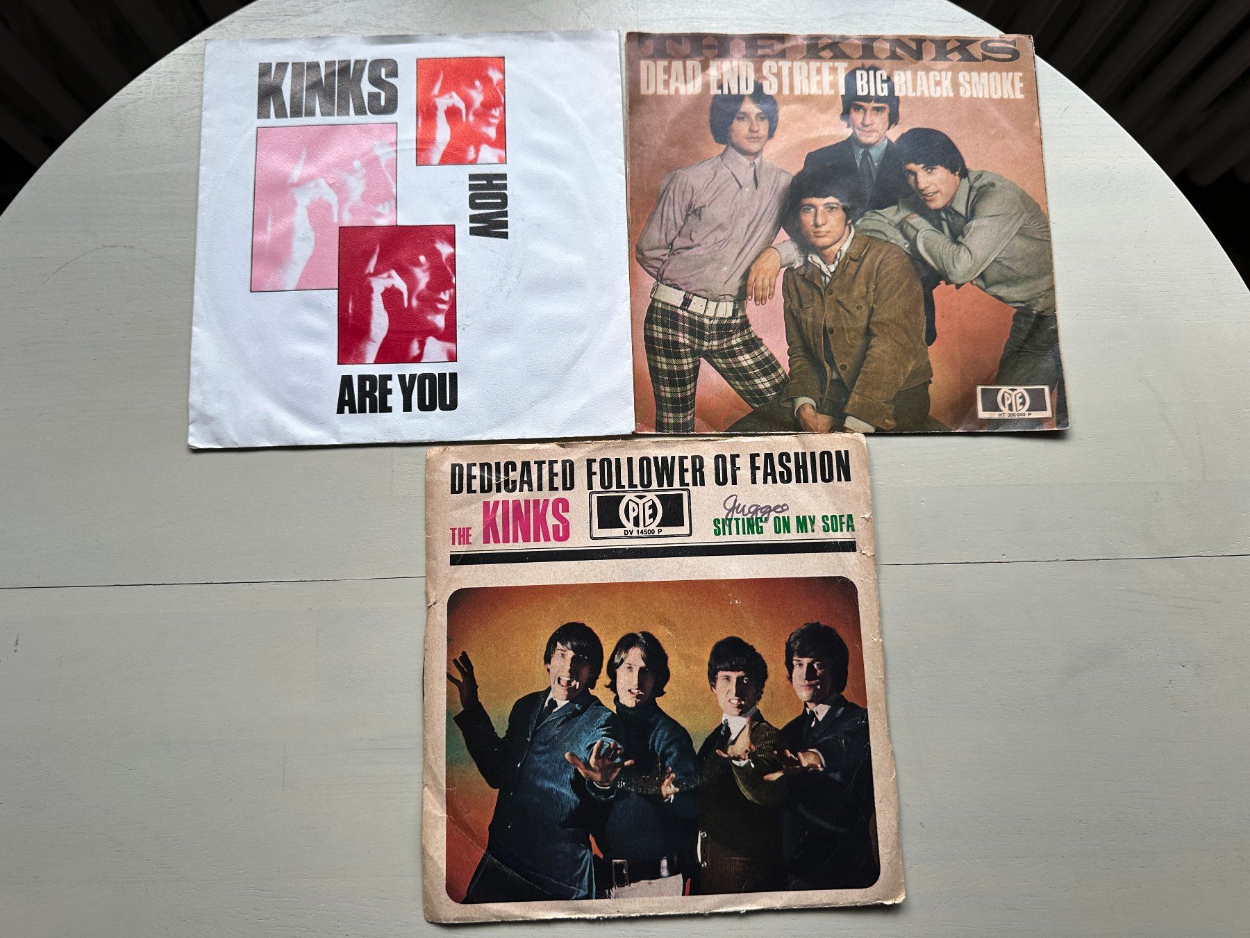 KINKS RAY DAVIES DAVID tolle rare Singles Dead end street (Gebraucht ...