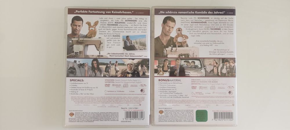 ZweiOhrKüken & KeinOhrHasen Til Schweiger 2 DvD's ab 1.- (Gebraucht) in Dörflingen für CHF 1 ...