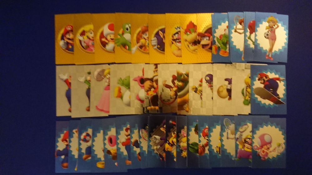 Super Mario Panini Spezial-Sammelkarten (Neu (gemäss Beschreibung)) in Schübelbach für CHF 0.8 ...