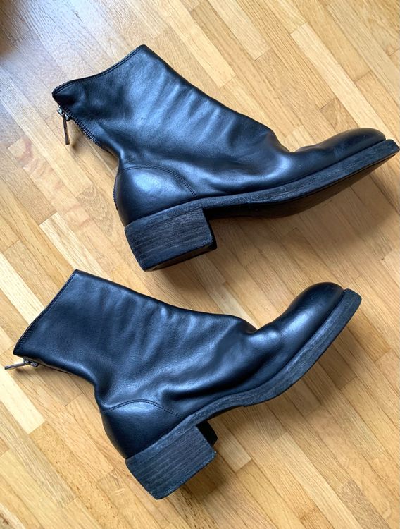 NEW | GUIDI 796Z soft horse leather back-zip boots | size 38 (Neu und ...