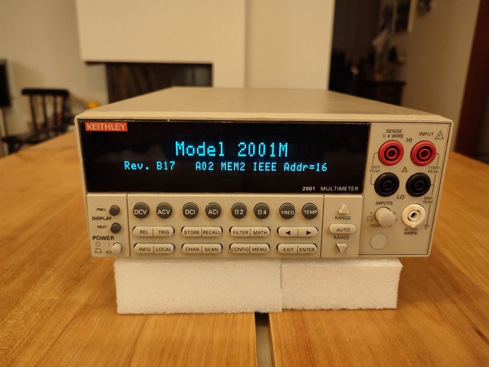Keithley 2001M, MEM2 option, Multimeter, DMM 7.5 Digit (Gebraucht) in ...