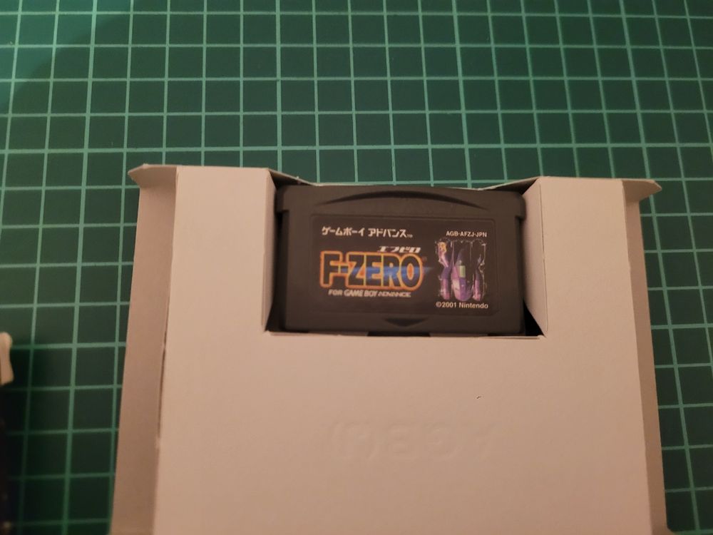 F-Zero, GameBoy Advance, Complete in Box, Rare - in ovp (Gebraucht) in ...